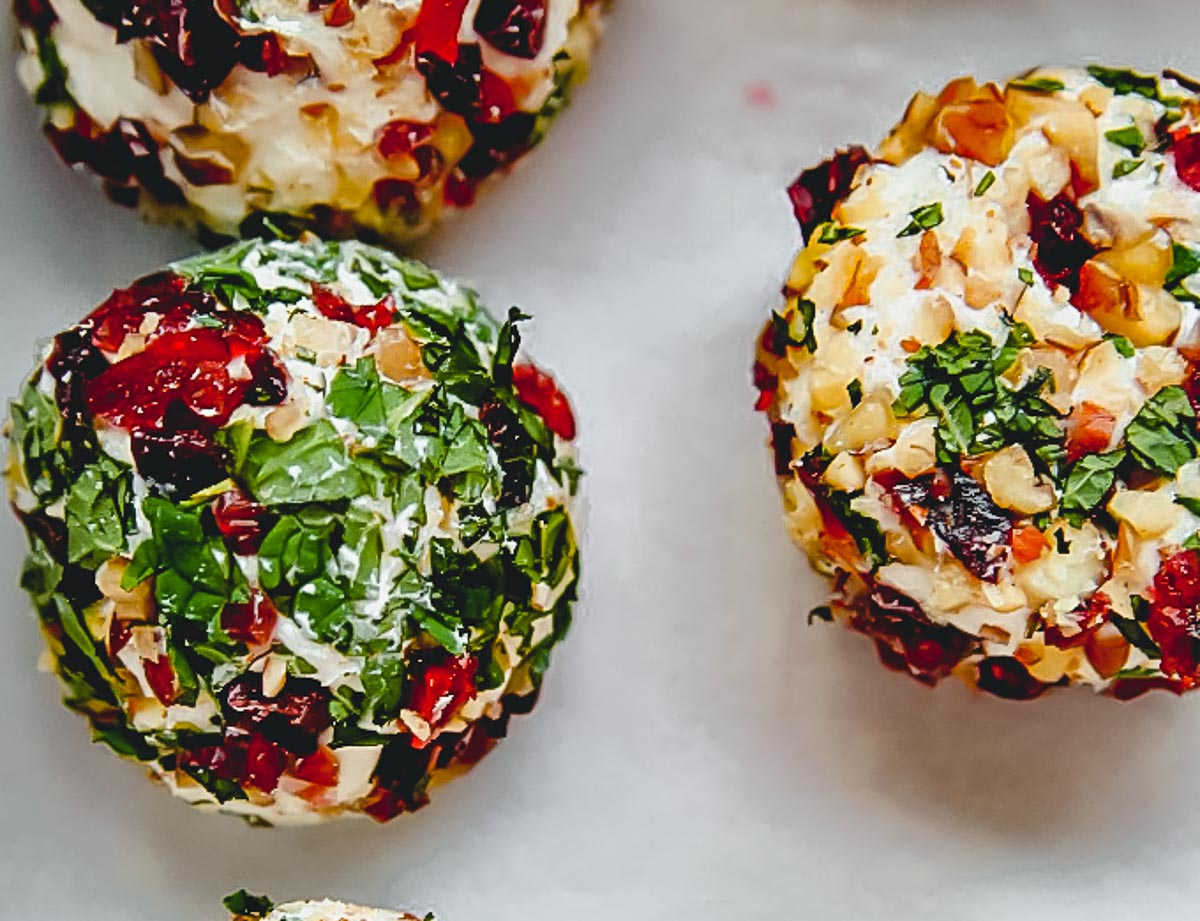 Goat Cheese Truffles (Easy Appetizer) - Amy in the Kitchen