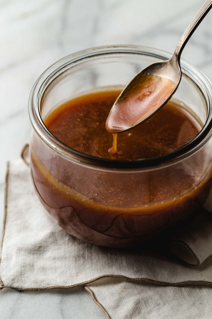 Homemade Salted Caramel Recipe - Amy in the Kitchen