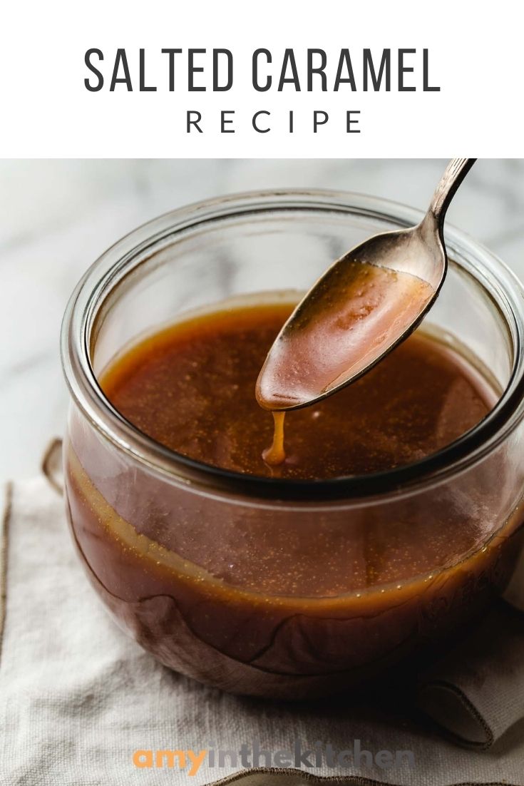 Homemade Salted Caramel Recipe - Amy in the Kitchen