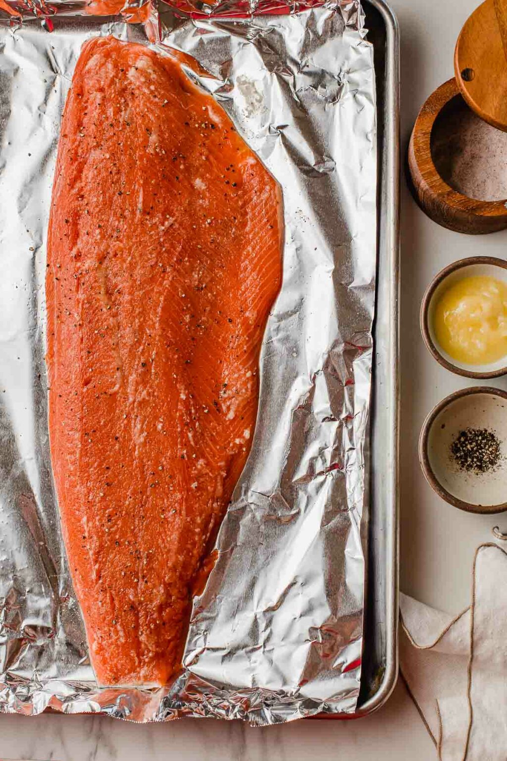 Easy Baked Salmon Recipe - Less than 20 minutes! - Amy in the Kitchen